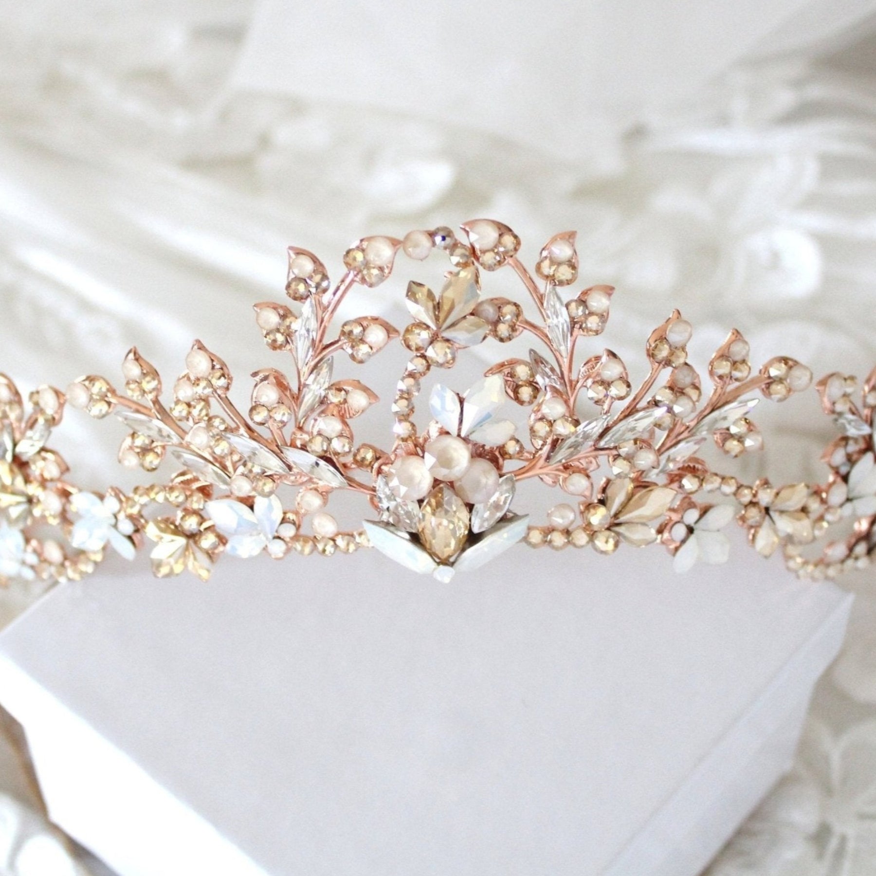 Crystal Bridal Tiaras– Treasures by Agnes